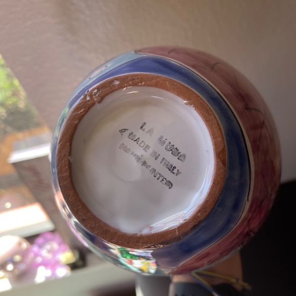 La musa | Dining | Vintage La Musa Mermaid Fish Pottery Pitcher Made In ...